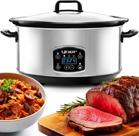 YOER SC4502S Sloow cooker with ceramic pot Yoer.pl